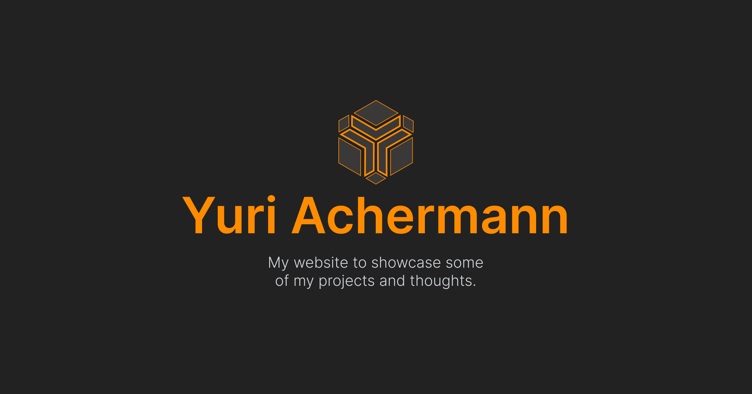 Yuri Achermann | yuriachermann.com